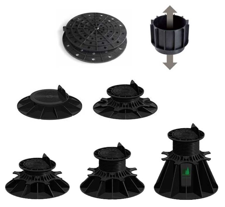 Buy Online, Nivo Adjustable Decking Pedestal Jacks (with joist hang tab ...