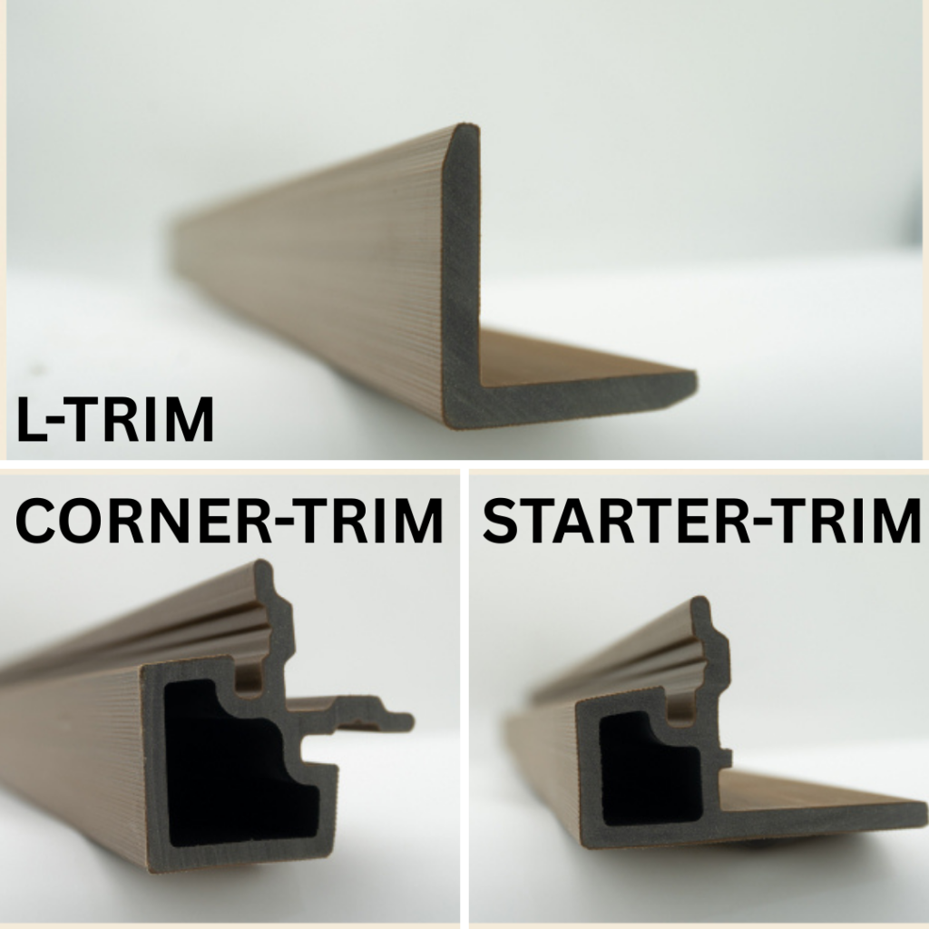 Buy Online, WoodEvo Cladding Trim – Starter, Corner & L-Trim | DEMAK